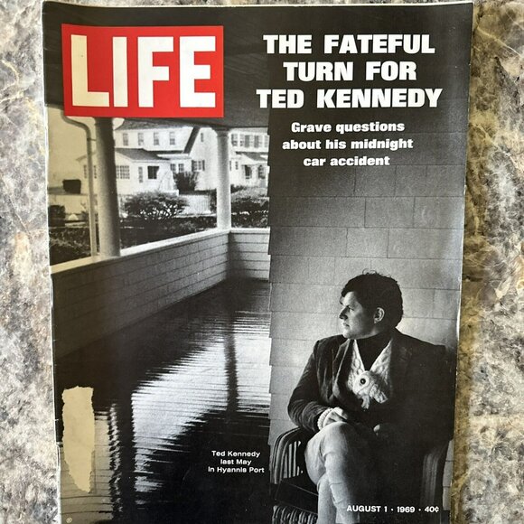 Other | Life Magazine August 1 1969 Ted Kennedy Chappaquiddick Murder ...